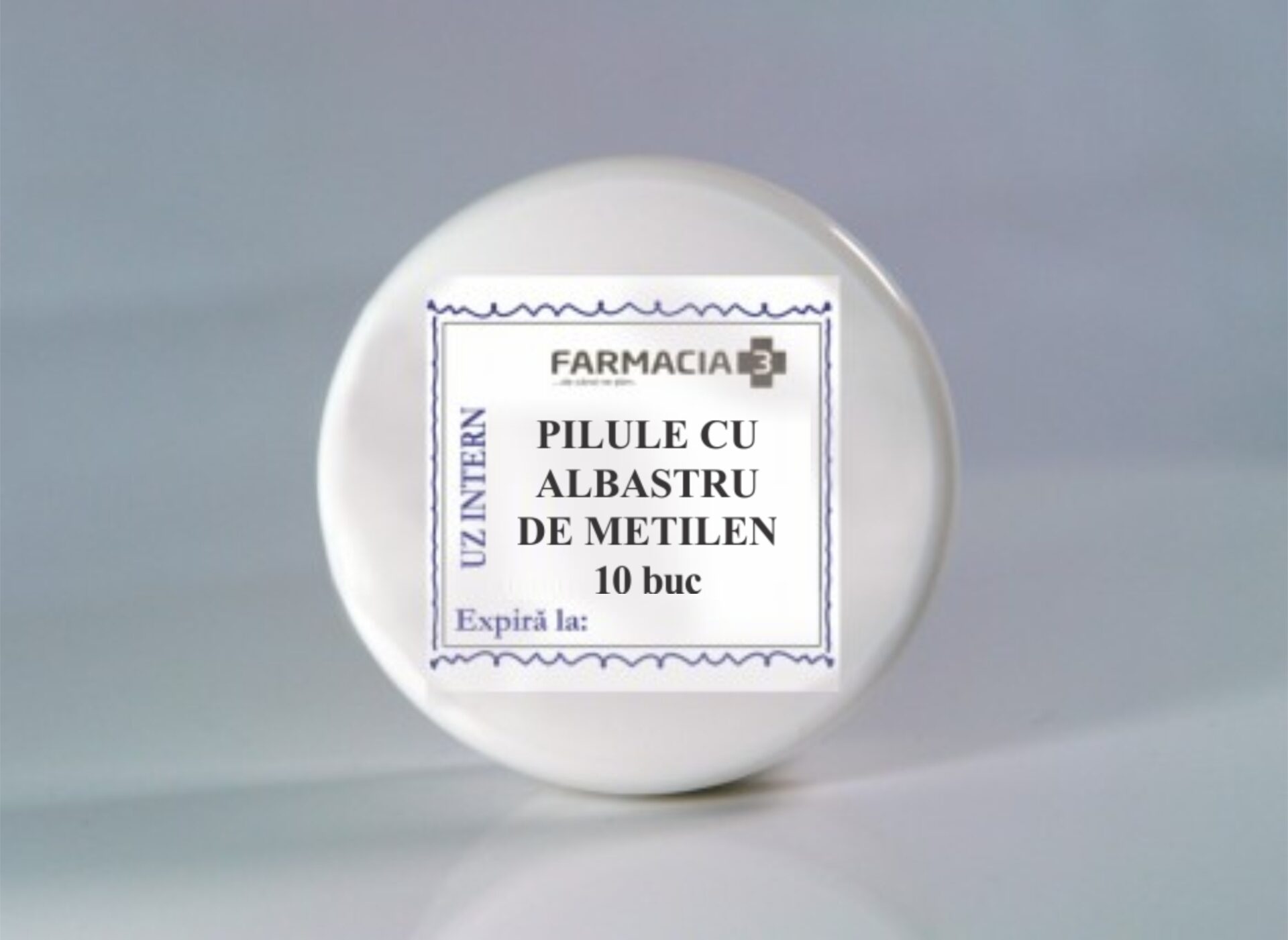 PT Pilule Albastru de Metilen x 10buc - Farmacia 3